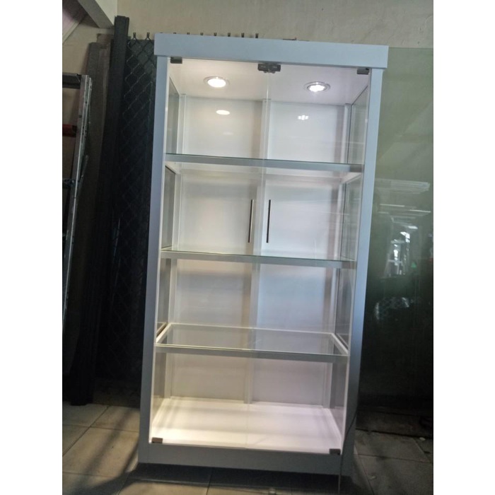 Jual Lemari Alumunium, Lemari Pajangan, Etalase, Showcase, Lemari Putih ...