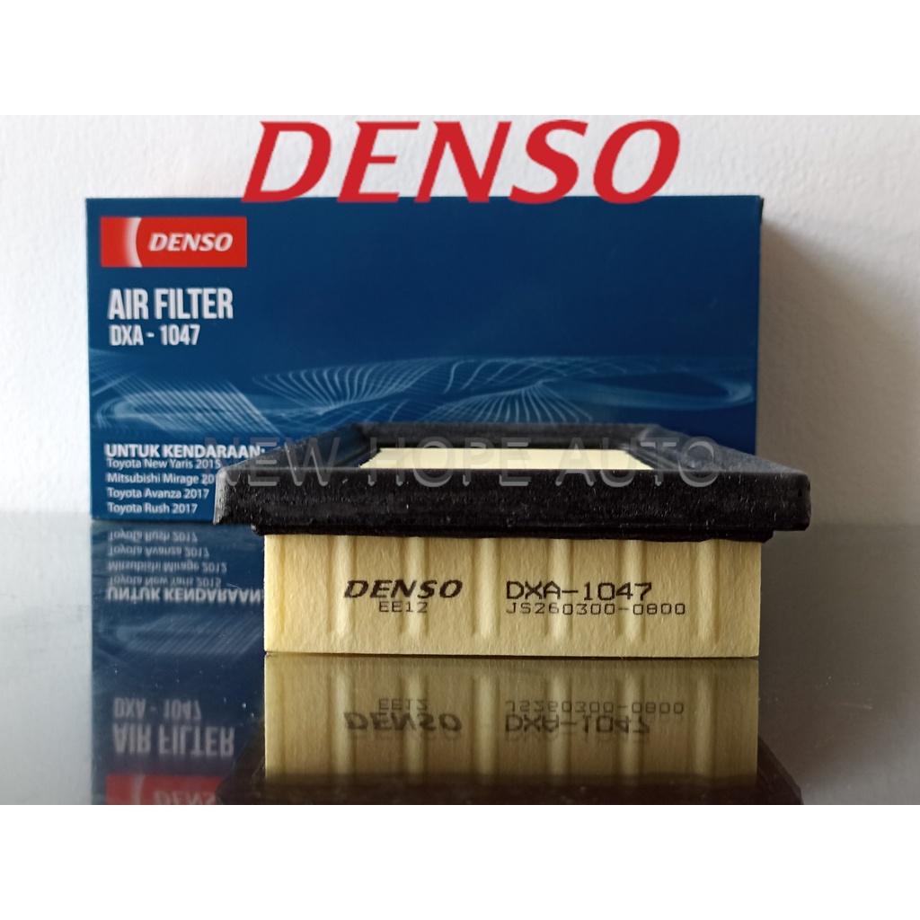 Jual Saringan Udara DENSO 1047 Air Filter Grand New Avanza-Xenia-Veloz ...