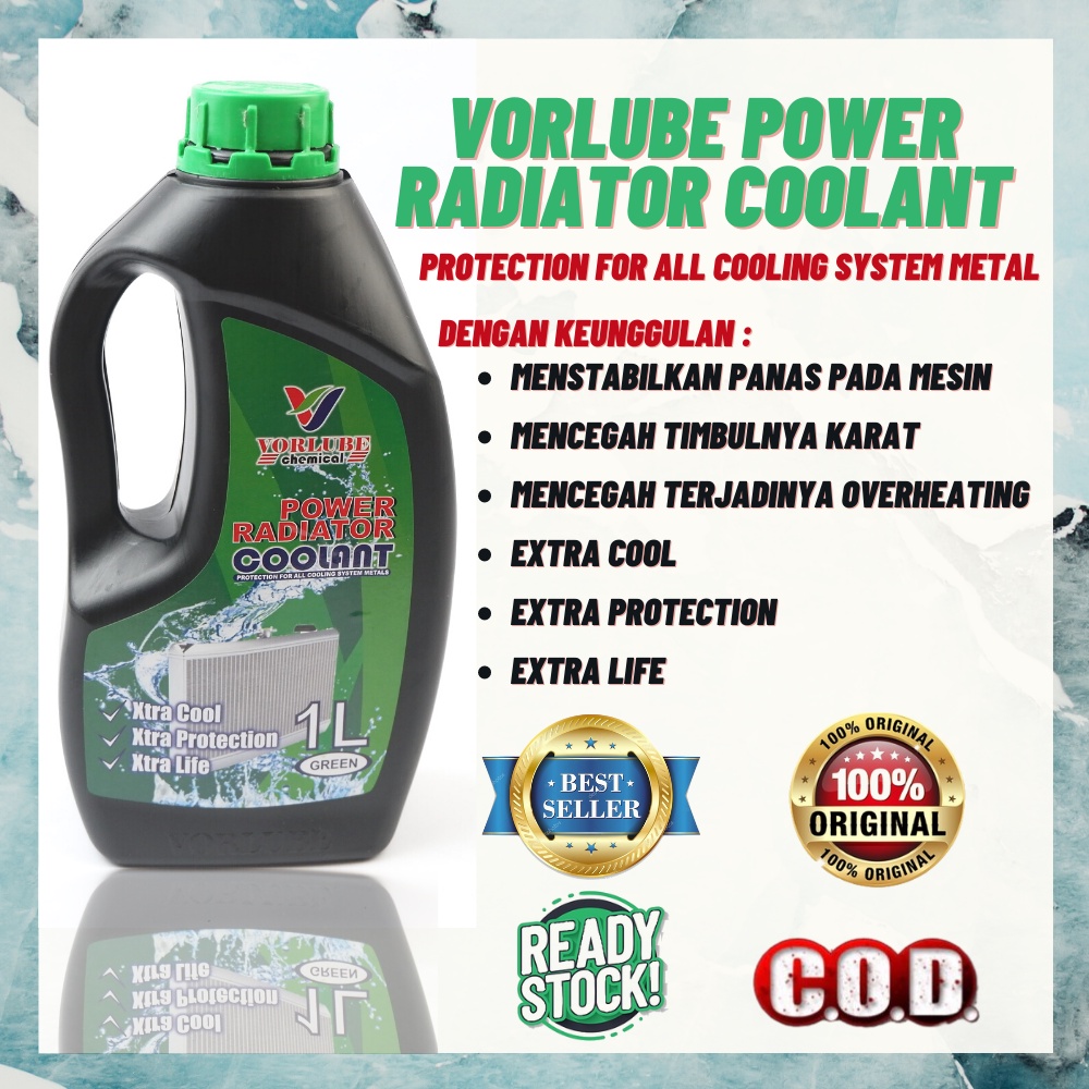 Jual Air coolant ORIGINAL - Air radiator - Vorlube air radiator HIJAU ...