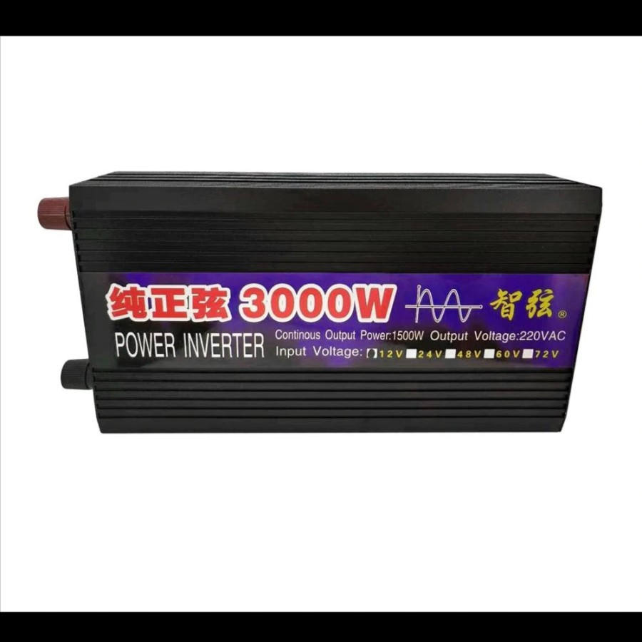 Jual inverter 3000W pure sine wave inverter PSW 12V 24V 3000W solar ...