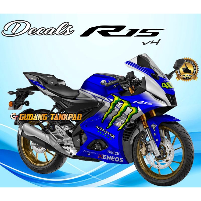 Jual DECAL R15 V4 / STICKER FULL BODY R15 V4 . STIKER VARIASI R15 VERSI ...