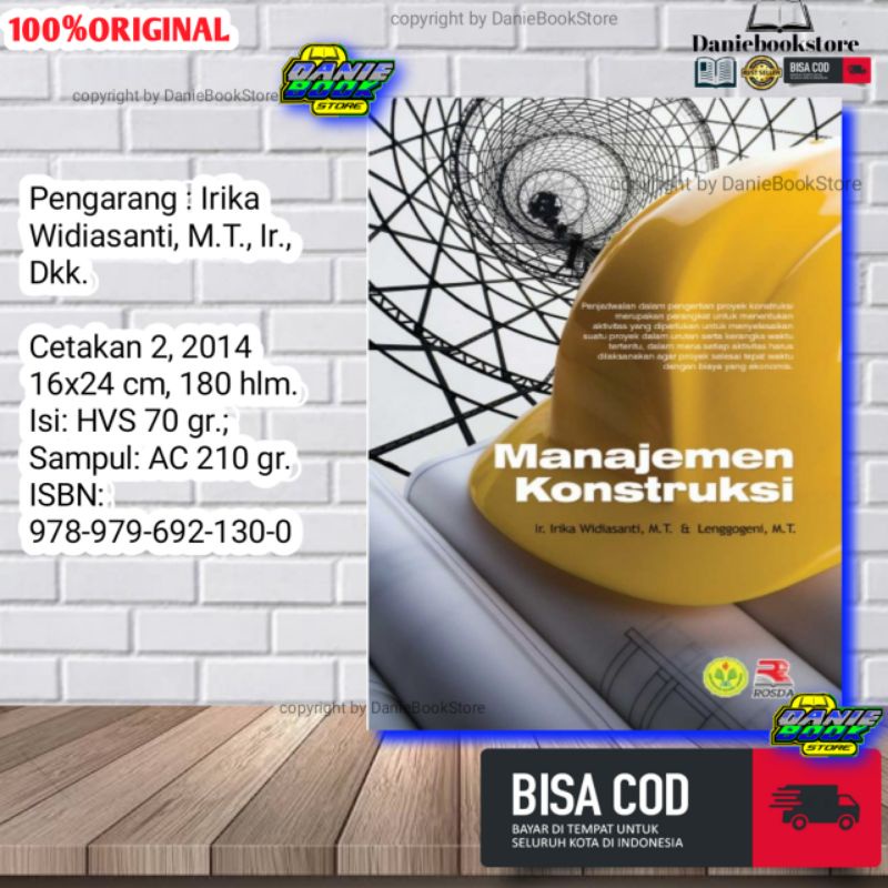 Jual Manajemen Konstruksi - Irika Widiasanti, M.T., Ir., .| Rosda | Shopee Indonesia