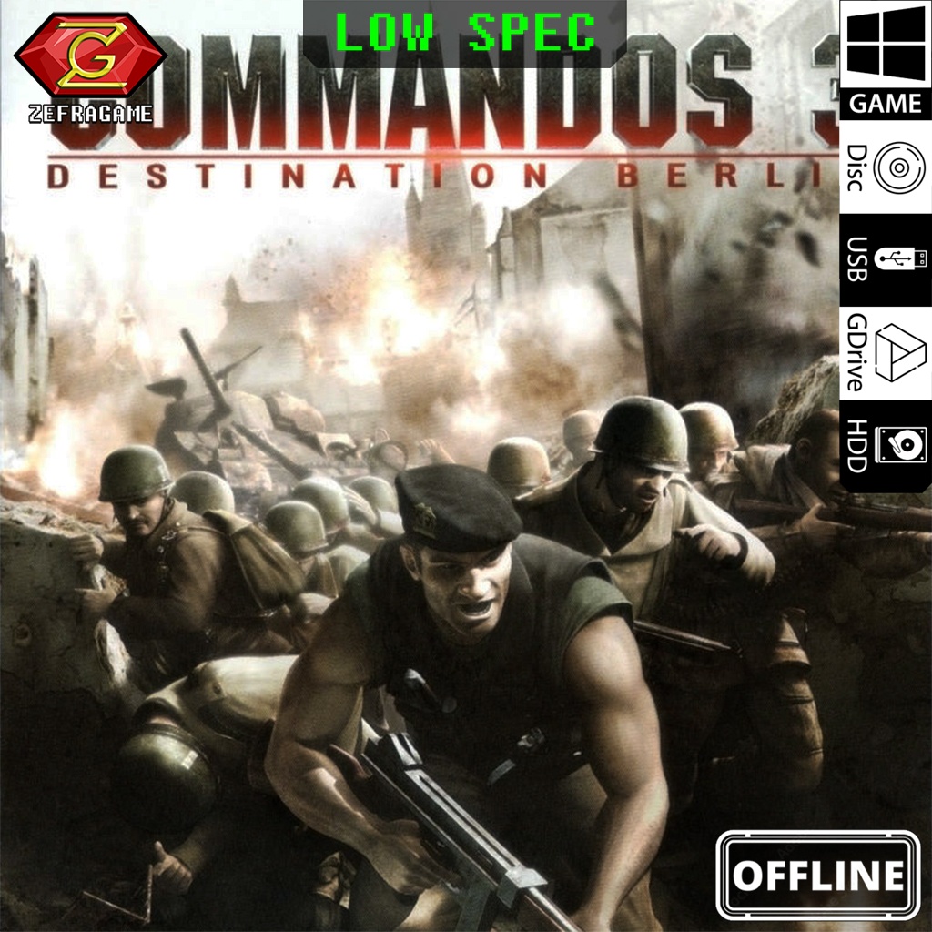 Jual COMMANDOS 3 Destination Berlin PC Full Version | Shopee Indonesia