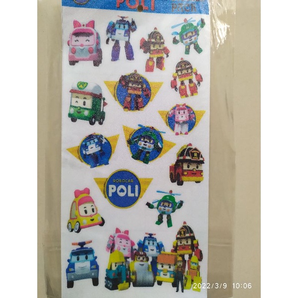 Jual Stiker ROBOCAR POLI | Shopee Indonesia