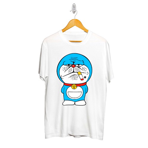 Jual Kaos Doraemon Smoke / Tshirt Anime / Distro Pria Lengan Pendek ...