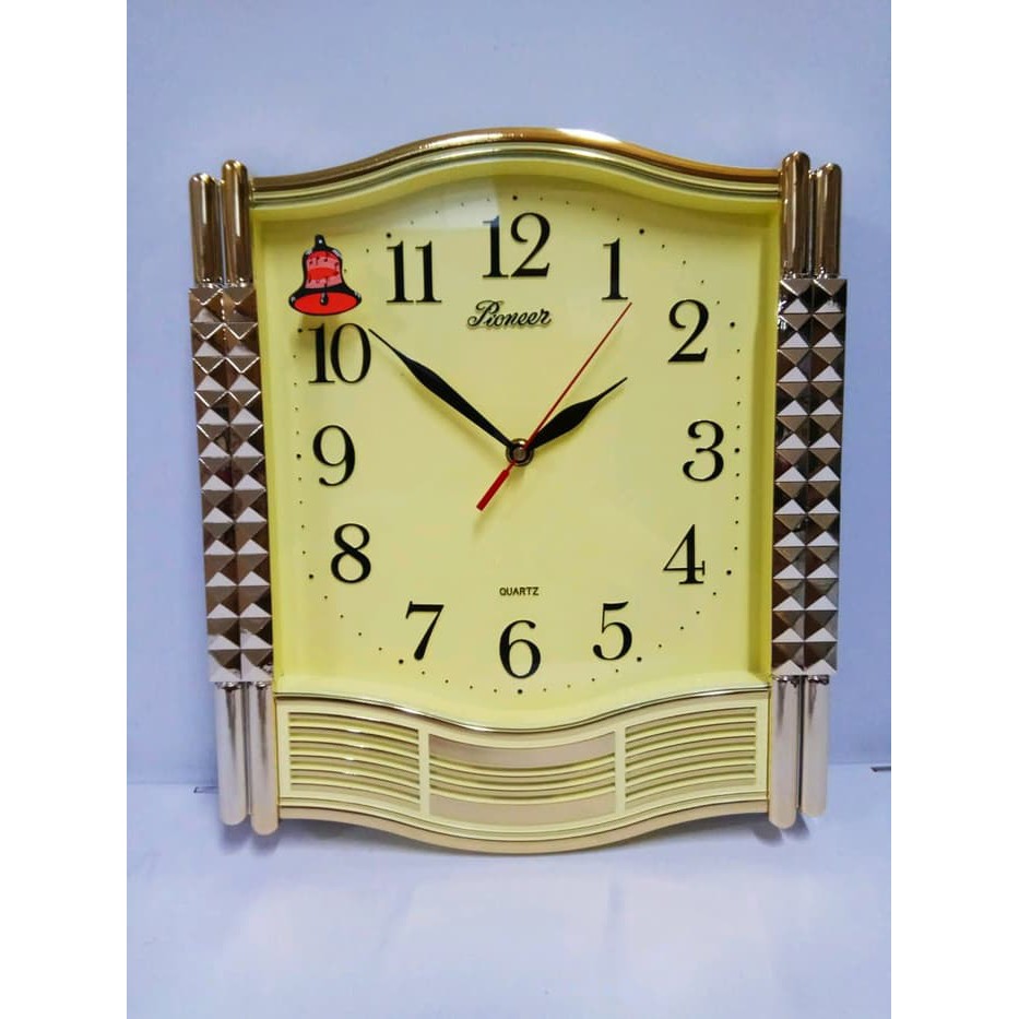 Jual Jam Dinding Pioneer Kotak Melody Klasik Bunyi Musik Setiap Jam ...