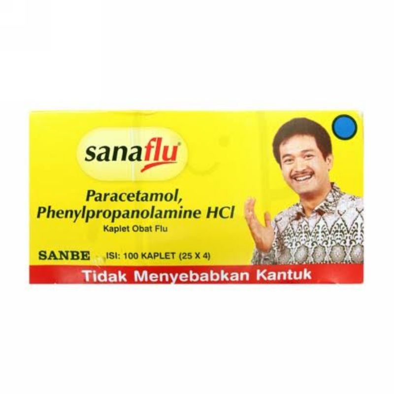 Jual Sanaflu Kaplet box(25strip) | Shopee Indonesia