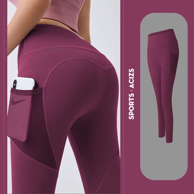 Jual Celana Gym Legging Olahraga Wanita Jumbo Yoga Sport Training ...