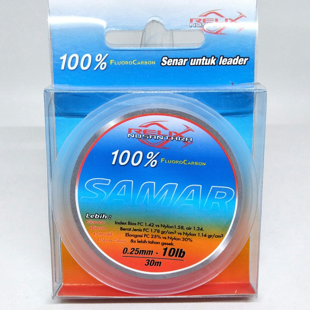 Jual Senar Leader Fluorocarbon Samar 4 5 6 8 10 12 15 18 20 25 30 40 50 ...
