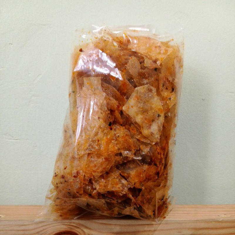 Jual Keripik Kaca Pedas Daun Jeruk 1 Kg/ Keripik Beling Kripca Beledag ...