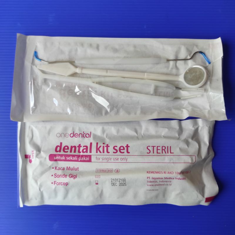 Jual Dental kit set steril onemed | Shopee Indonesia