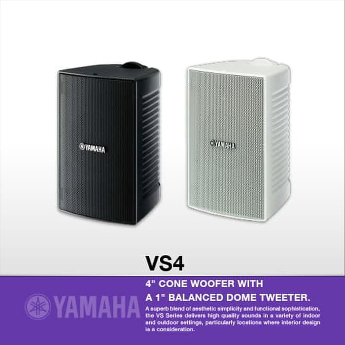 Jual Yamaha VS-4 / Yamaha VS 4 / VS4 WALL Speaker Pasif Original ...