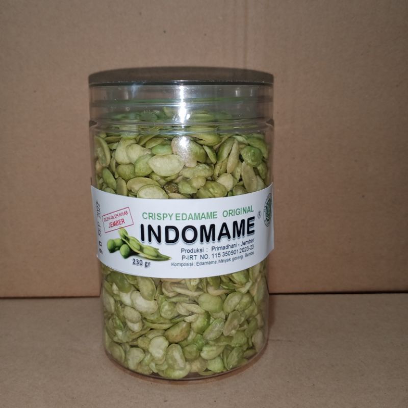 Jual Oleh-oleh Khas Jember - Edamame Original Kemasan Toples Putar 370 ...