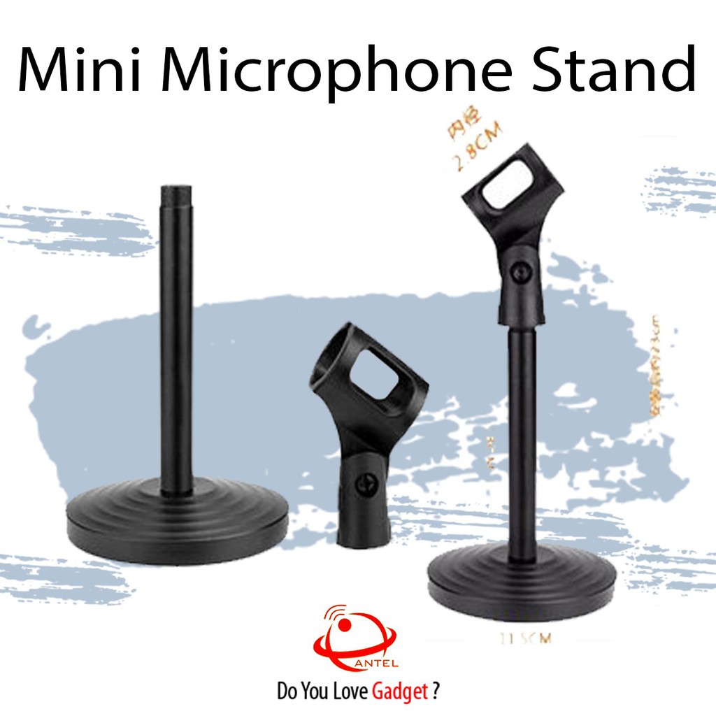 Jual Stand Mic Meja Podium Dudukan Mic Pendek microphone | Shopee Indonesia