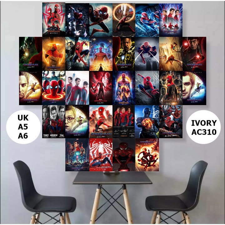 Jual Poster Dinding Aesthetic Kamar Cowok/Cewe TEMA MARVEL/SPIDERMAN ...