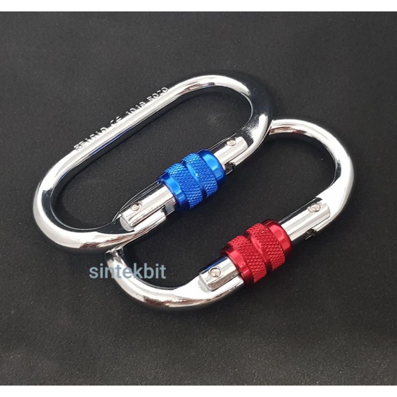 Jual Carabiner Safety Climbing 25kN Heavy Duty - O Shape | Shopee Indonesia