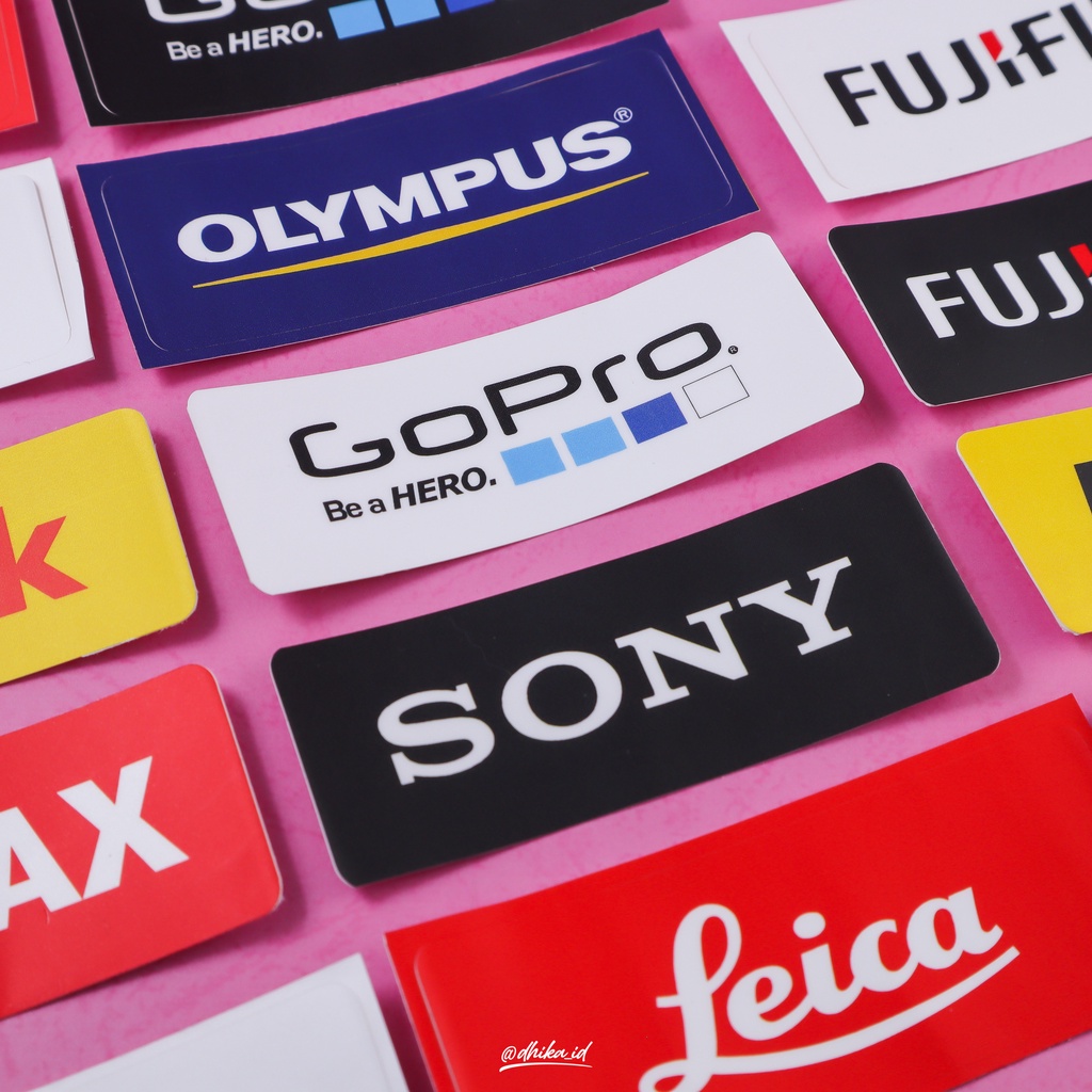 Jual Stiker Sticker Tempelan Aksesoris Kamera Camera DSLR Mirrorless ...
