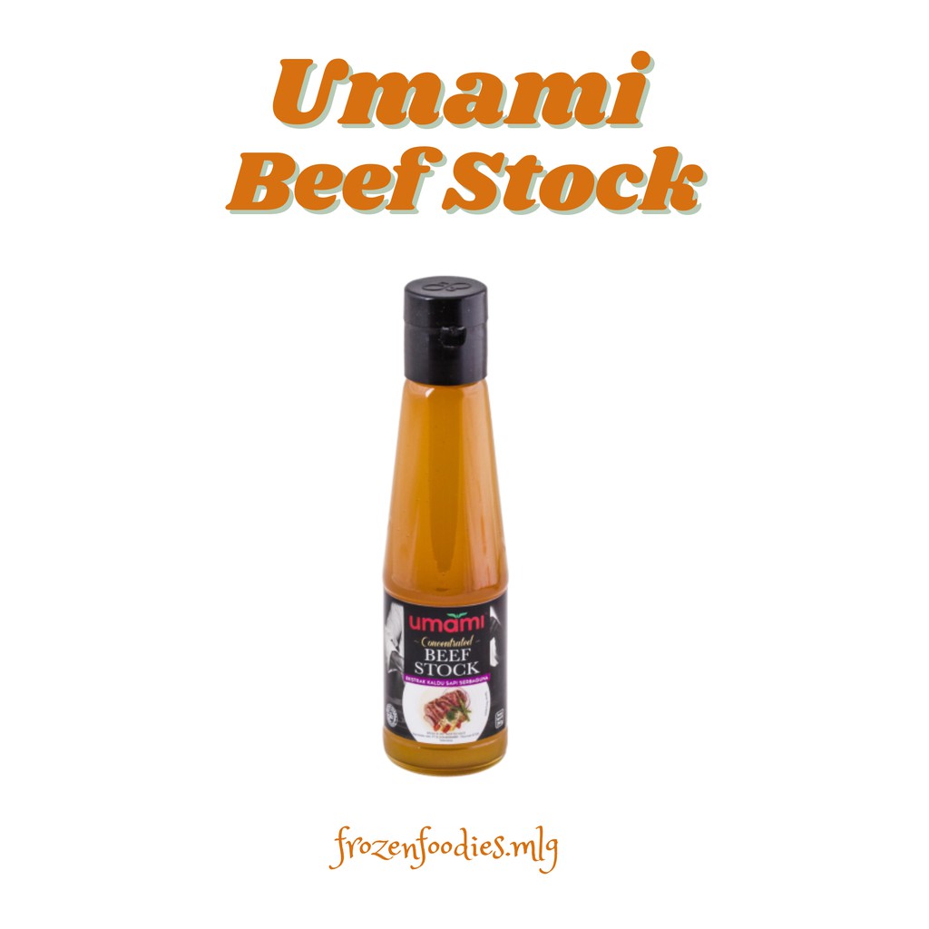 Jual Umami Concentrated Stock 260 gr - Umami Chicken & Beef Stock ...