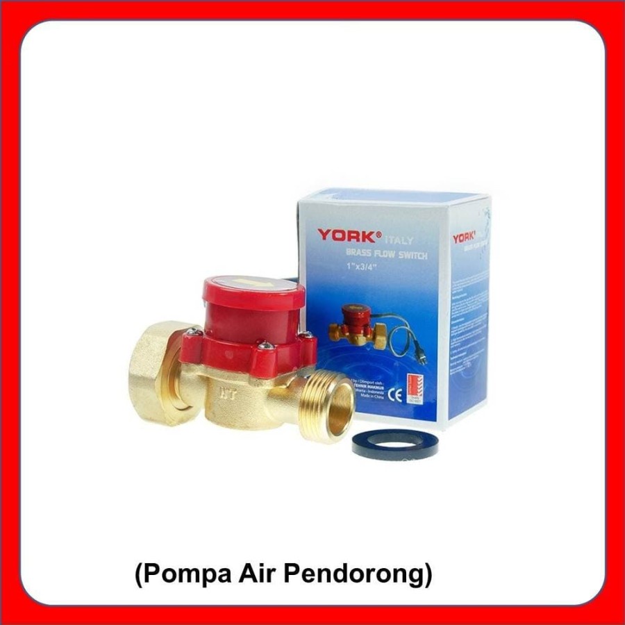 Jual Flow Switch Brass York 1 X 3 Per 4 Otomatis Pompa Air Toren Tandon ...