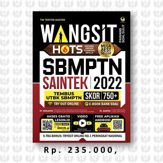 Jual BUKU WANGSIT (PAWANG SOAL SULIT) SBMPTN SAINTEK 2019-2020 - EDISI 2022 | Shopee Indonesia
