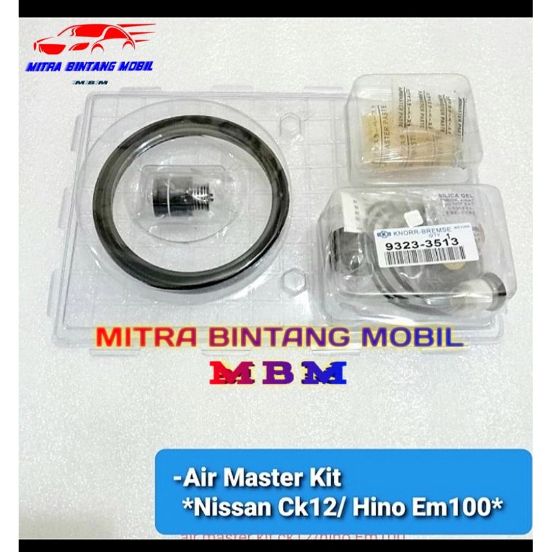 Jual Air Master Kit Brake Valve Repair Kit Hino Jumbo EM100 9323-3513 ...