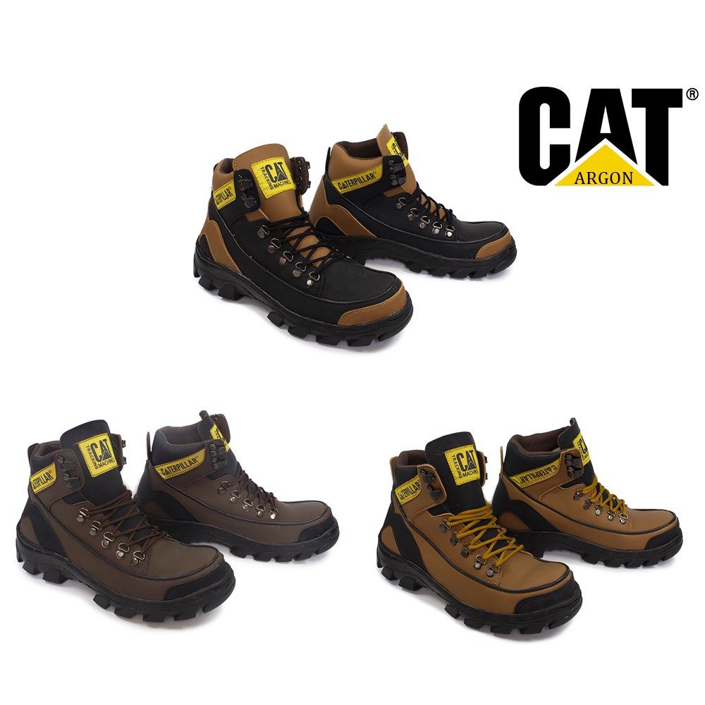 Jual MS SHOP - Sepatu Boots Safety/Septi C4terpillar Argon Boot Klasik ...