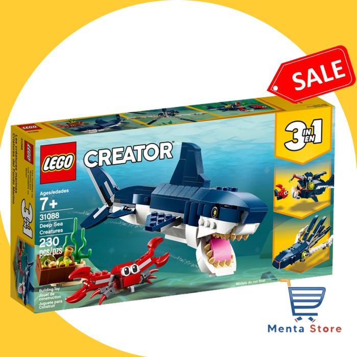 Jual Toys | Lego Creator 31088 Deep Sea Creatures Sea Life Adventures ...