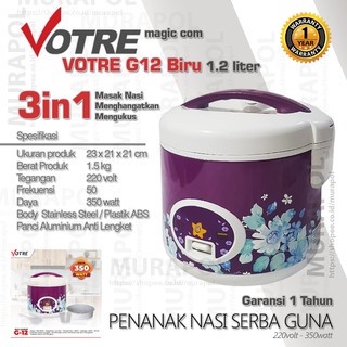 Jual ADVANCE magicom A-12 ( 1.2 liter ), rice cooker VOTRE/ADVANCE ...
