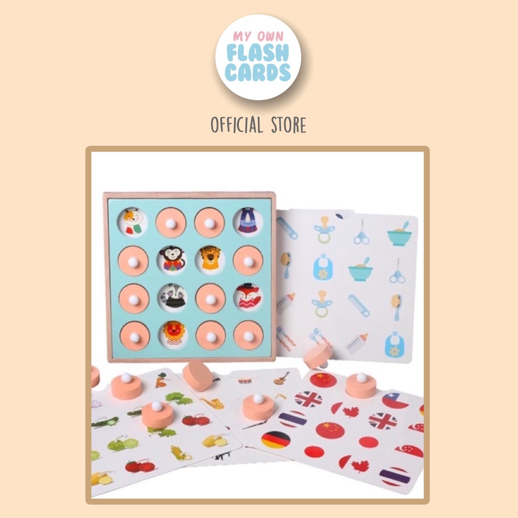 Jual Memory Pairing Game - Mainan Edukasi - Menghafal Menghapal Daya ...