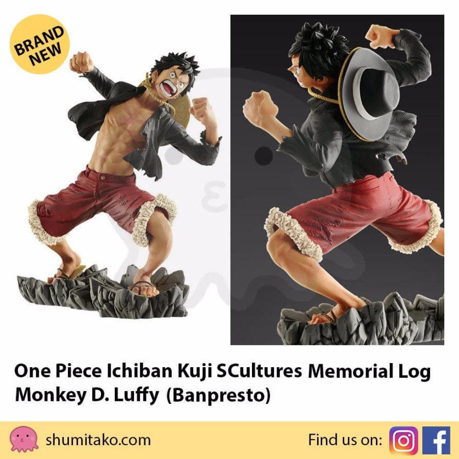 Jual One Piece Monkey D Luffy Scultures TAG Team 20th by Banpresto ...
