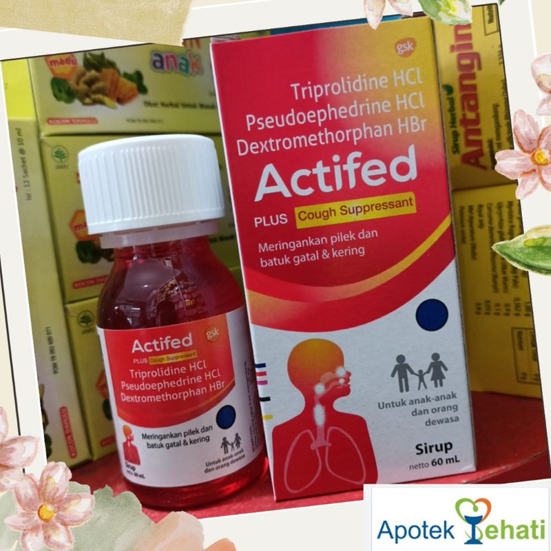 Jual ACTIFED MERAH | ACTIFED SIRUP 60 mL OBAT BATUK & PILEK | Shopee ...