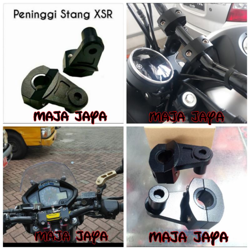 Jual Raiser Stang XSR155 Peninggi Stang Raiser Tinggiin Stang Yamaha ...