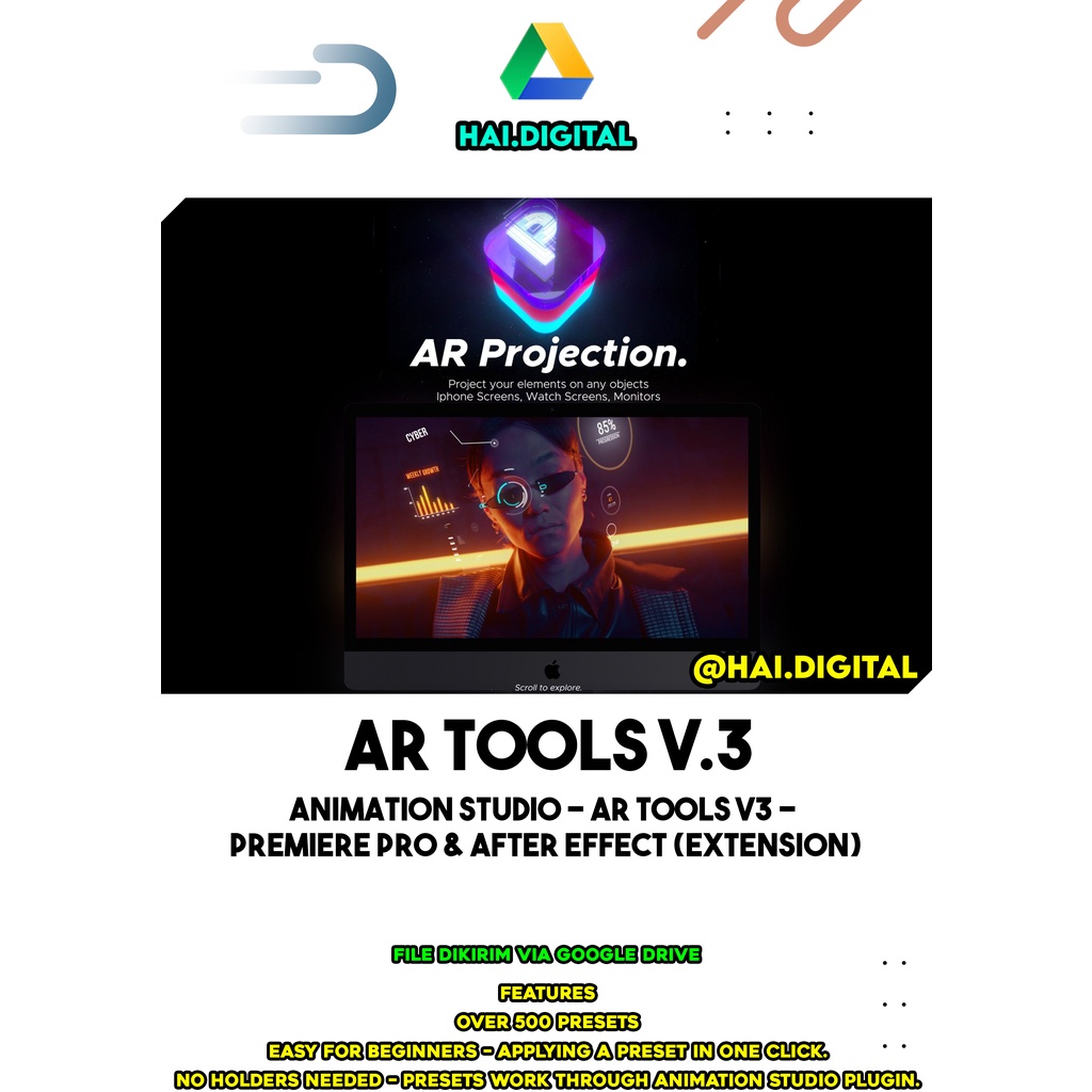 Jual Animation Studio - AR Tools V3 - Premiere Pro & After Effect ...