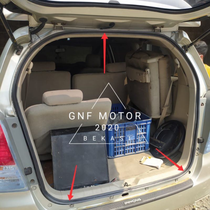 Jual KARET PEREDAM BAGASI BELAKANG TOYOTA INNOVA LAMA OLD (2004-2015 ...