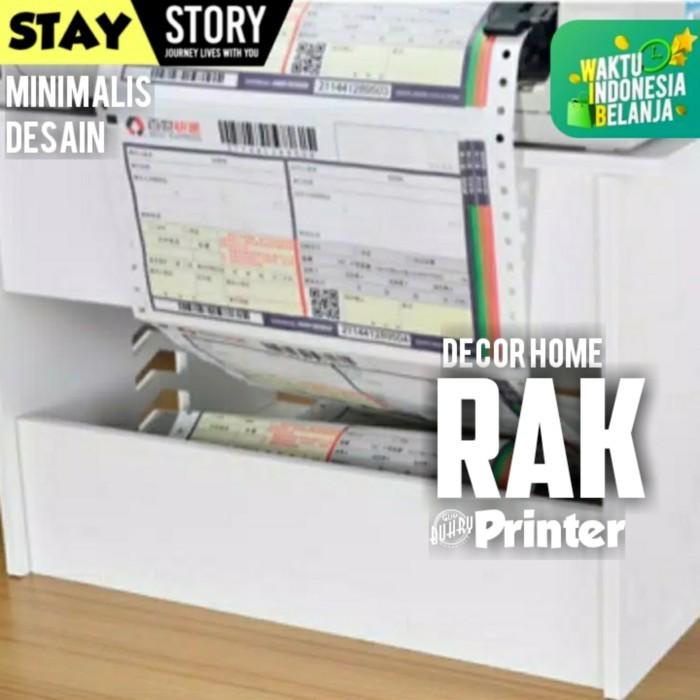Jual Rak Printer Kayu Meja Susun Minimalis Vintage Shabby | Shopee ...