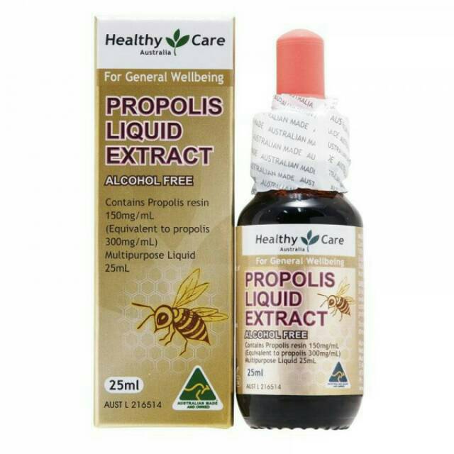 Jual HEALTHY CARE PROPOLIS LIQUID EXTRACT 25 ML - MADE IN AUSTRALIA ...