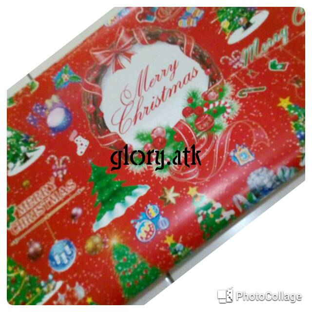 Jual KERTAS KADO NATAL MERAH | Shopee Indonesia