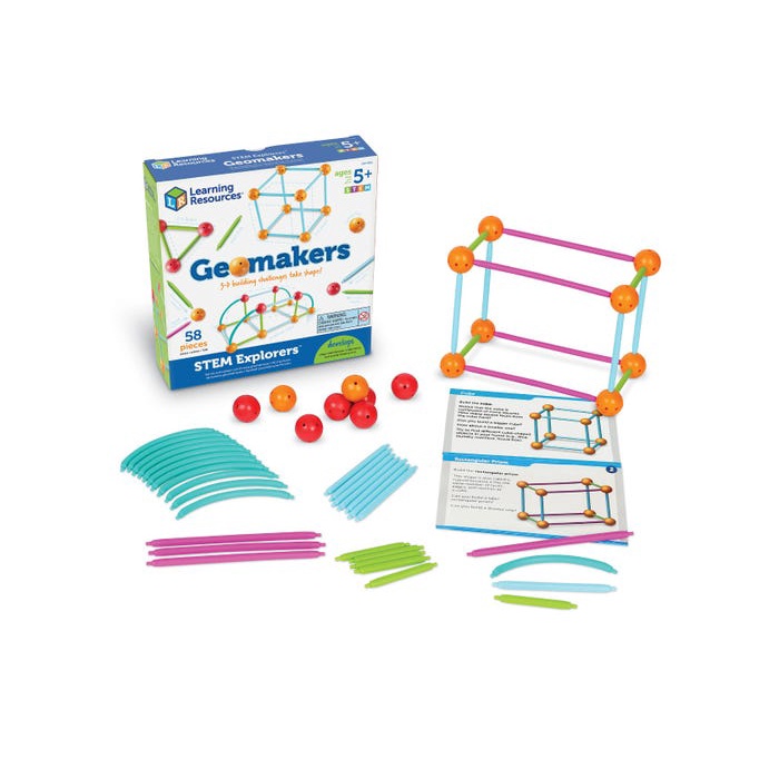 Jual Learning Resources - STEM Explorers Geomakers Geometry Building | Shopee Indonesia