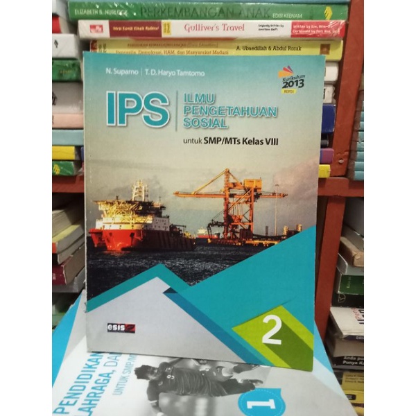 Jual buku IPS kelas 8 SMP Erlangga ESIS | Shopee Indonesia