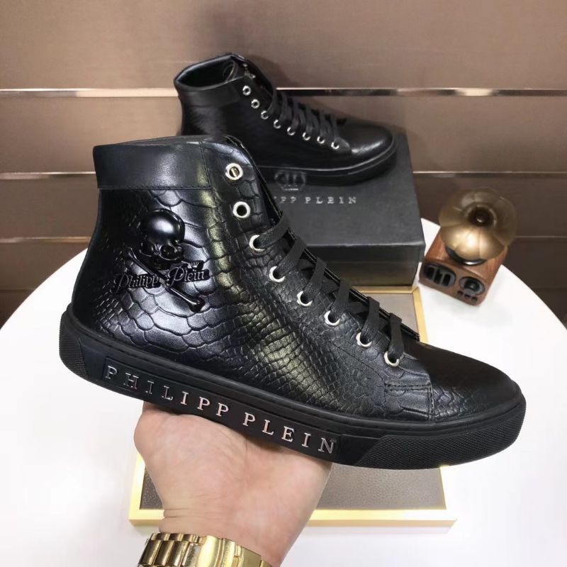 Jual sepatu philipp plein sneaker boots mirror quality shoes men pp ...