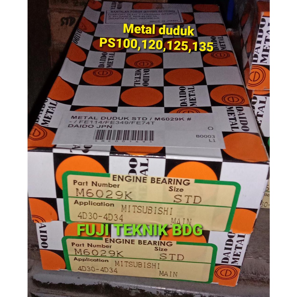 Jual Metal duduk PS100,120,125,135 (harga per set) | Shopee Indonesia