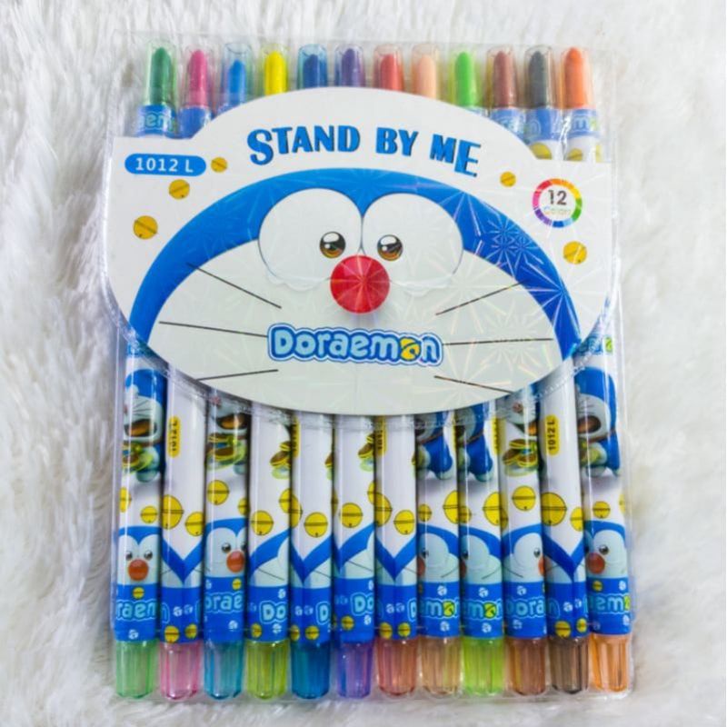 Jual Krayon Doraemon / Crayon Putar Panjang Karakter Doraemon (L ...