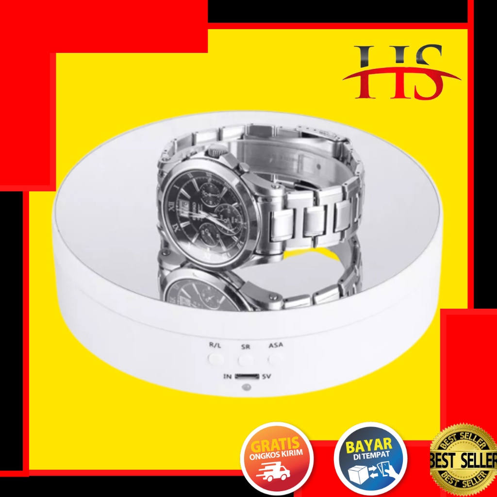 Jual STAND DISPLAY MEJA ROTATING BASE ALAS PUTAR FOTOGRAFI VIDEO 360 ...