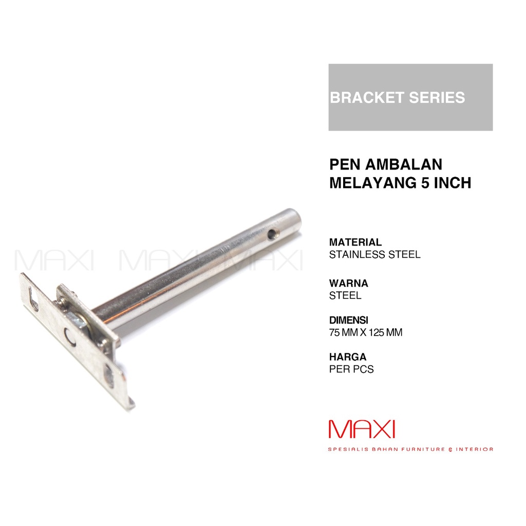 Jual Pen Ambalan Melayang 5 Inch Rak Gantung Dinding - Floating Shelf ...