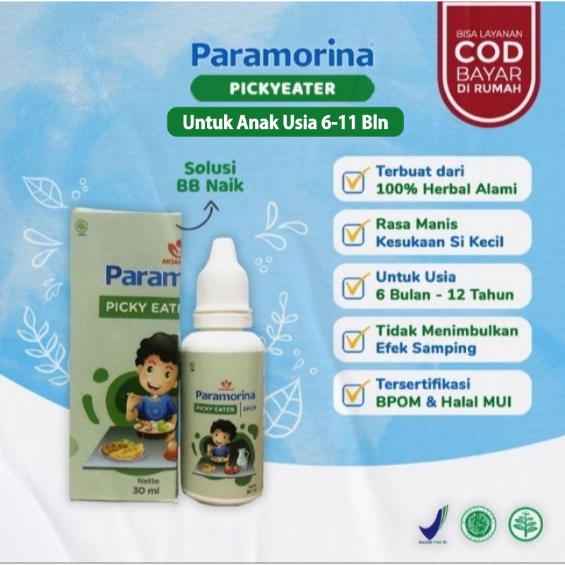 Jual Paramorina Picky Eater Drop / Tetes Vitamin Anak Madu Penambah ... Jual Paramorina Picky Eater Drop / Tetes Vitamin Anak Madu Penambah ...
