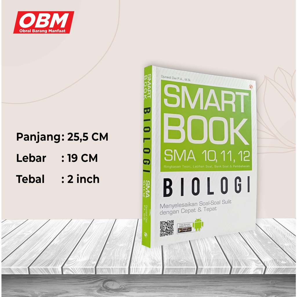 Jual BUKU SMART BOOK SMA 10-11-12 BIOLOGI | Shopee Indonesia