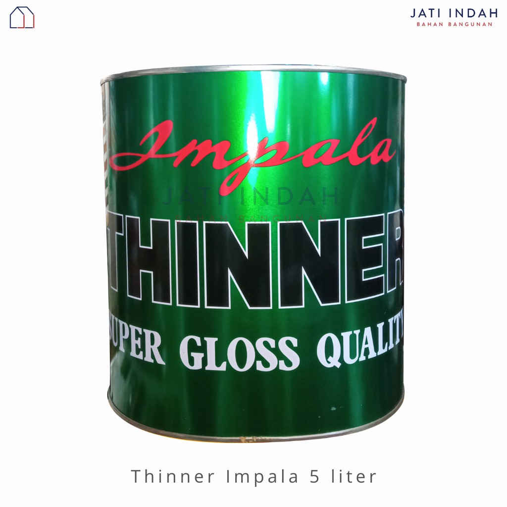 Jual Thinner B Impala 5 Liter | Thiner | Tiner | Tinner Pengencer Cat Minyak | Shopee Indonesia