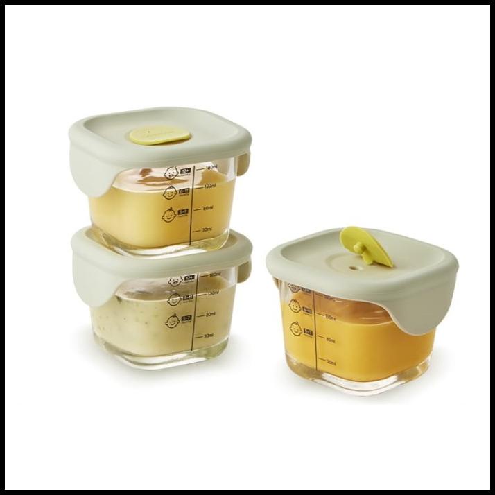 Jual Locknlock Baby Food Container 230Ml X 3P - Green (Llg509S ...