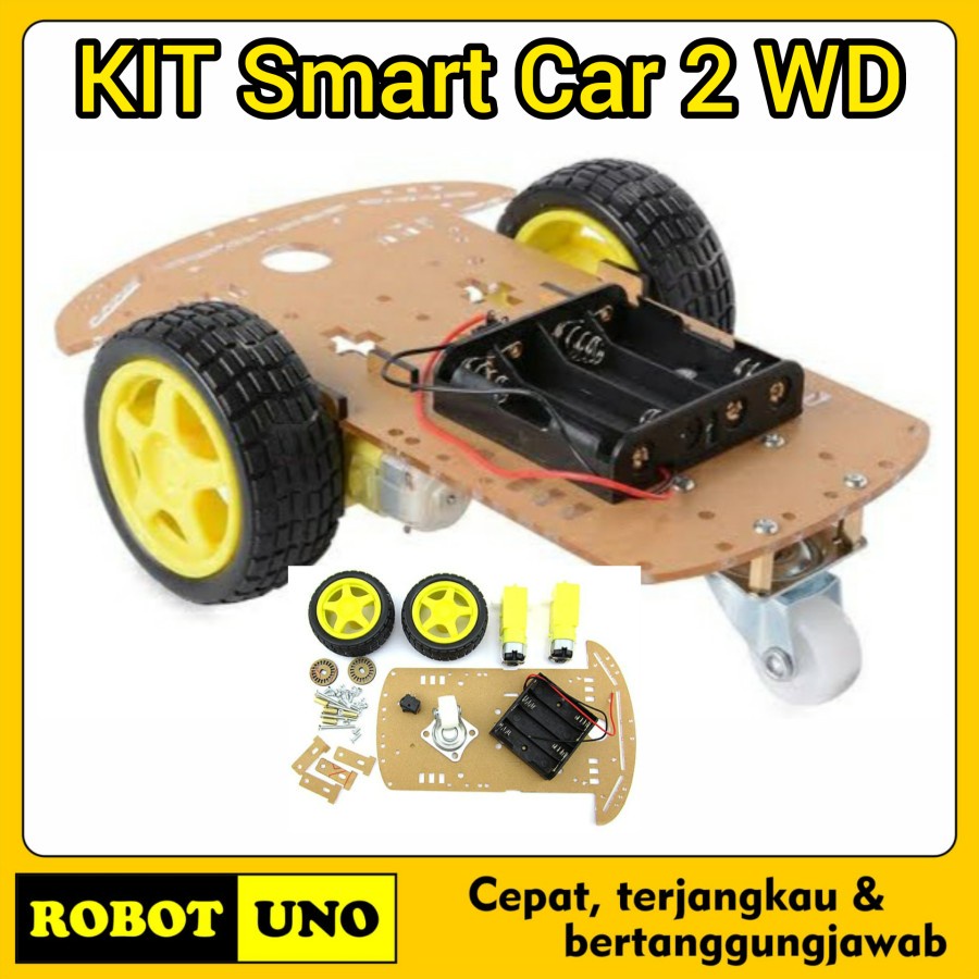 Jual Diy 2wd Smart Robot Car Chassis Kit Tracing Car 2 Wd Smart Car