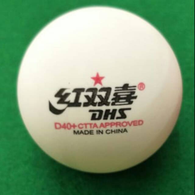 Jual Bola tenis meja / bola pingpong DHS Bintang 1 D40+ plus | Shopee Indonesia